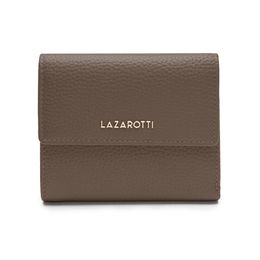 Lazarotti Bologna Leather Geldb&ouml;rse Leder 12 cm in taupe | Gr.: onesize