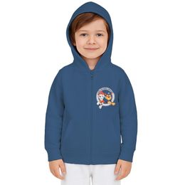 PAW PATROL Sweatjacke Kapuzenpullover mit Rei&szlig;verschluss Hoodie in blau | Gr.: 110/116