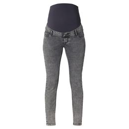 Noppies Skinny Umstandsjeans Avi in Grey Denim | Gr.: 26