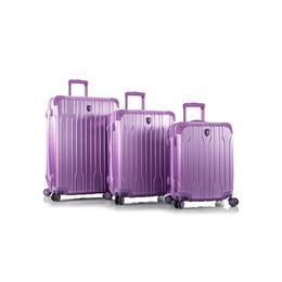 Heys Xtrak 4 Rollen Kofferset 3-teilig mit Dehnfalte in lavender | Gr.: onesize