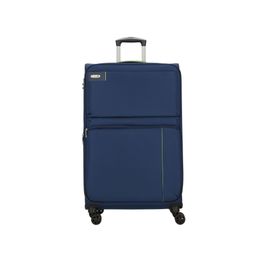 d&n D&N Travel Line 6704 4-Rollen Trolley 75 cm in blue green | Gr.: onesize