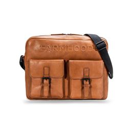 Farmhood Memphis Aktentaschen Messenger Leder 38 cm Laptopfach in cognac 2 | Gr.: onesize