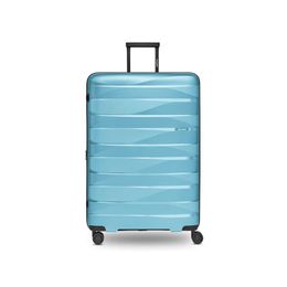 Bergpfeil Travel 4-Rollen Trolley L 75 cm mit Dehnfalte in glacier blue metallic | Gr.: onesize