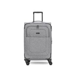 Redolz Essentials 12 MEDIUM 4-Rollen Trolley 67 cm mit Dehnfalte in grey2 | Gr.: onesize