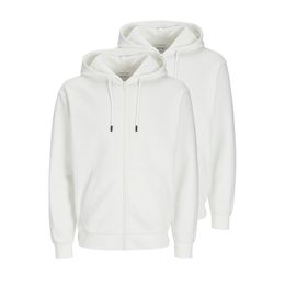 Jack & Jones Jack & Jones Sweatjacke / Hoodie Bradley in Cloud Dancer | Gr.: S