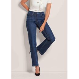 Madeleine Mode MADELEINE Schmale Jeans im Five-Pocket-Style in darkblue | Gr.: 36