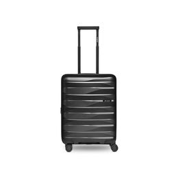 Bergpfeil Travel 4-Rollen Kabinentrolley S 55 cm mit Dehnfalte in black night metallic | Gr.: onesize