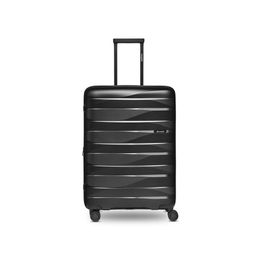 Bergpfeil Travel 4-Rollen Trolley M 66 cm mit Dehnfalte in black night metallic | Gr.: onesize