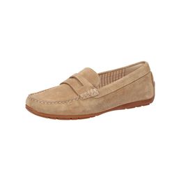 Sioux Slipper Carmona-700 in beige | Gr.: 45