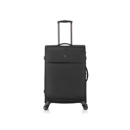 Pack Easy GoUp 4 Rollen Trolley M 65 cm mit Dehnfalte in schwarz | Gr.: onesize