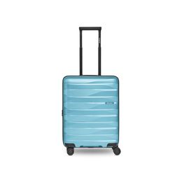 Bergpfeil Travel 4-Rollen Kabinentrolley S 55 cm mit Dehnfalte in glacier blue metallic | Gr.: onesize