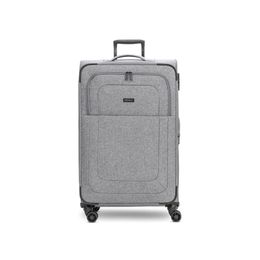 Redolz Essentials 12 LARGE 4 Rollen Trolley 79 cm mit Dehnfalte in grey2 | Gr.: onesize