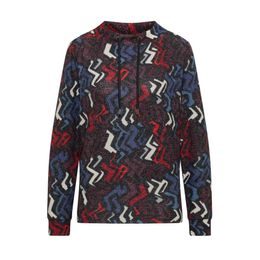 Cecil Langarmshirt in black multi melange | Gr.: XL