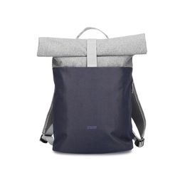 Zwei Rucksack "Kim KIR200" in Grau/ Blau - (B)37 x (H)41 x (T)17 cm | Gr.: onesize