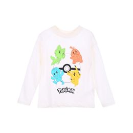Pok&eacute;mon Langarmshirt Pok&eacute;mon in Creme | Gr.: 128