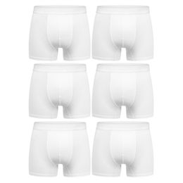 Amaci&Sons Amaci&Sons 6er Pack Boxershorts 2. BEAU in Wei&szlig;/Wei&szlig; | Gr.: XXXL