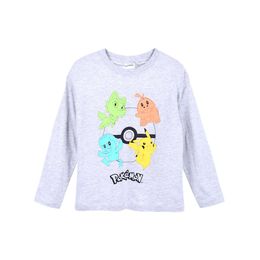 Pok&eacute;mon Langarmshirt Pok&eacute;mon in Grau | Gr.: 116