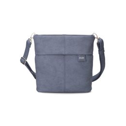 Zwei Mademoiselle.M Schultertasche 25 cm in nubuk sky | Gr.: onesize