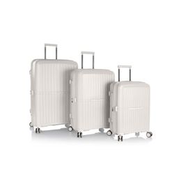 Heys AirLite 4 Rollen Kofferset 3-teilig mit Dehnfalte in white | Gr.: onesize