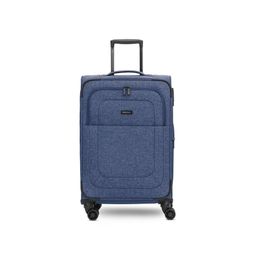 Redolz Essentials 12 MEDIUM 4-Rollen Trolley 67 cm mit Dehnfalte in blue | Gr.: onesize