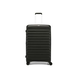 d&n D&N Travel Line 4700 4 Rollen Trolley 78 cm mit Dehnfalte in black | Gr.: onesize