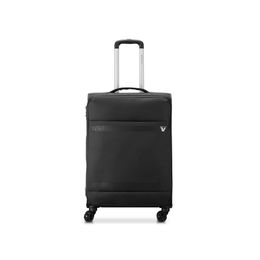 Roncato Jazz 4.0 4 Rollen Trolley M 65 cm mit Dehnfalte in schwarz | Gr.: onesize