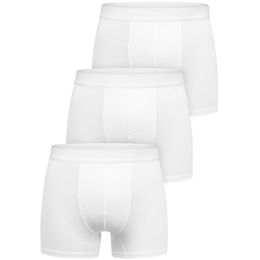 Amaci&Sons Amaci&Sons 3er Pack Boxershorts BEAU in Wei&szlig;/Wei&szlig; | Gr.: 4XL