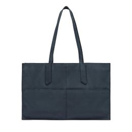 Liebeskind Berlin Shopper - Amy Suede Vegan - Gr. unisize - in Blau - f&uuml;r Damen