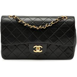Chanel Hobo Bags - Small Classic Lambskin Double Flap - Gr. unisize - in Schwarz - f&uuml;r Damen