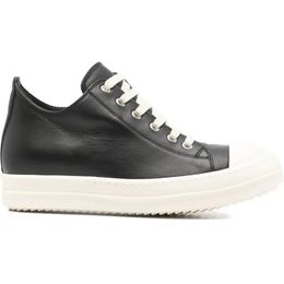 Rick Owens Low-Top Sneaker - Low Sneaks Black/milk/milk - Gr. 36,5 (EU) - in Schwarz - f&uuml;r Damen