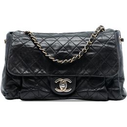 Chanel Hobo Bags - Large Aged Calfskin Chic Quilt Flap - Gr. unisize - in Schwarz - f&uuml;r Damen
