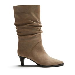 Isabel Bernard Low-Top Sneaker - Hohe Stiefel - Gr. 38 (EU) - in Taupe - f&uuml;r Damen