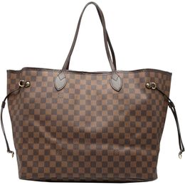 Louis Vuitton Shopper - Damier Ebene Neverfull GM - Gr. unisize - in Braun - f&uuml;r Damen