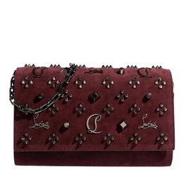 Christian Louboutin Crossbody Bags - Paloma Clutch - Gr. unisize - in Lila - f&uuml;r Damen