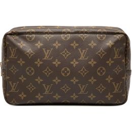 Louis Vuitton Clutches - Monogram Trousse Toilette 28 - Gr. unisize - in Braun - f&uuml;r Damen