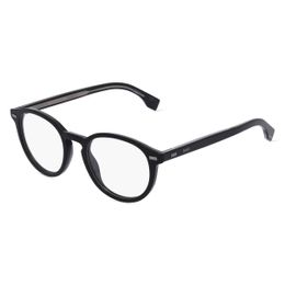 HUGO BOSS Boss 1367 Brille Herren | Fassung: Vollrand, Panto, Schwarz