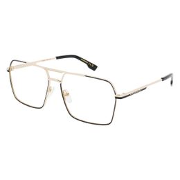 Dsquared2 D2 0157 Brille Herren | Fassung: Vollrand, Eckig, Gold Matt