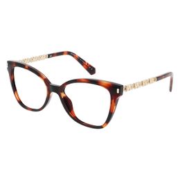 Michael Kors 0MK4170U BEAUNE Brille Damen | Fassung: Vollrand, Butterfly, Havanna Dunkel