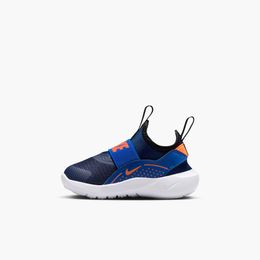 Nike Kinder Laufschuh "FLEX RUNNER 4 (TD)", Gr. 21midnight navy, total orange, game royal, Schuhe, mit praktischem Schlupfeinstieg