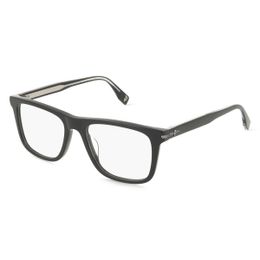 Police VPLR62 Brille Herren | Fassung: Vollrand, Quadratisch, Schwarz Gl&auml;nzend