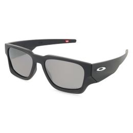 Oakley 0OO9514 INSTAGATOR | Herren-Sonnenbrille | Fassung: Vollrand, Eckig, Kunststoff, Schwarz Matt | Glasfarbe: Grau Verlaufend