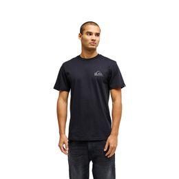 T-Shirt Quiksilver "Ev Mini Logo", Herren, Gr. S, schwarz, Obermaterial: 70% Walkfrottier, 30% Walkfrottier;, Shirts T-Shirt
