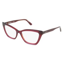 K by KARL LAGERFELD Karl Lagerfeld KL6063 Brille Unisex | Fassung: Vollrand, Butterfly, Burgunder