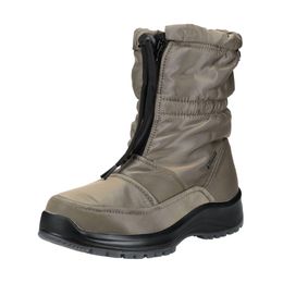 Snowboots Josef Seibel "Josef Seibel Stiefel Lederimitat/Textil", Damen, Gr. 40, braun (bronze), Lederimitat, Textil, Schuhe Snowboots