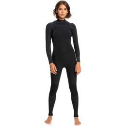Neoprenanzug Roxy "3/2mm Swell Series", Damen, Gr. M (168-175cm)/54-63kg, schwarz, [Hauptstoff] 88% recyceltes Polyester, 12% Elastan, Sportanz&uuml;ge