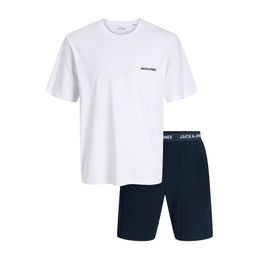 Jack & Jones Jack & Jones Short Pajamas 'JACEVEREST' male Blue, White size XS
