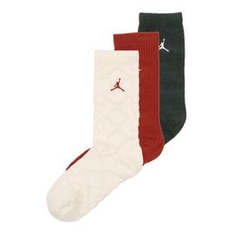 Jordan Socken M&auml;dchen Gr&ouml;&szlig;e 9/11Y beige / gr&uuml;n / rot