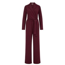 WE Fashion Jumpsuit Damen Gr&ouml;&szlig;e S weinrot
