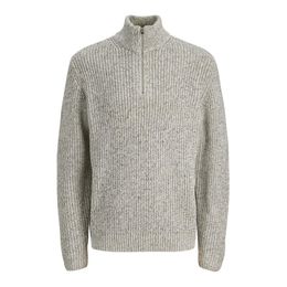 Jack & Jones JACK & JONES Pullover 'JORBLEECKER' Herren Gr&ouml;&szlig;e XS schwarz / wei&szlig;meliert