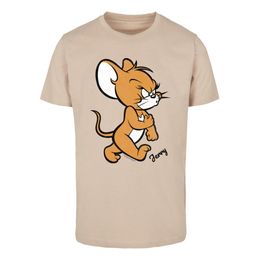ABSOLUTE CULT T-Shirt 'Tom & Jerry - Angry Mouse' Herren Gr&ouml;&szlig;e XXL sand / pueblo / schwarz / wei&szlig;